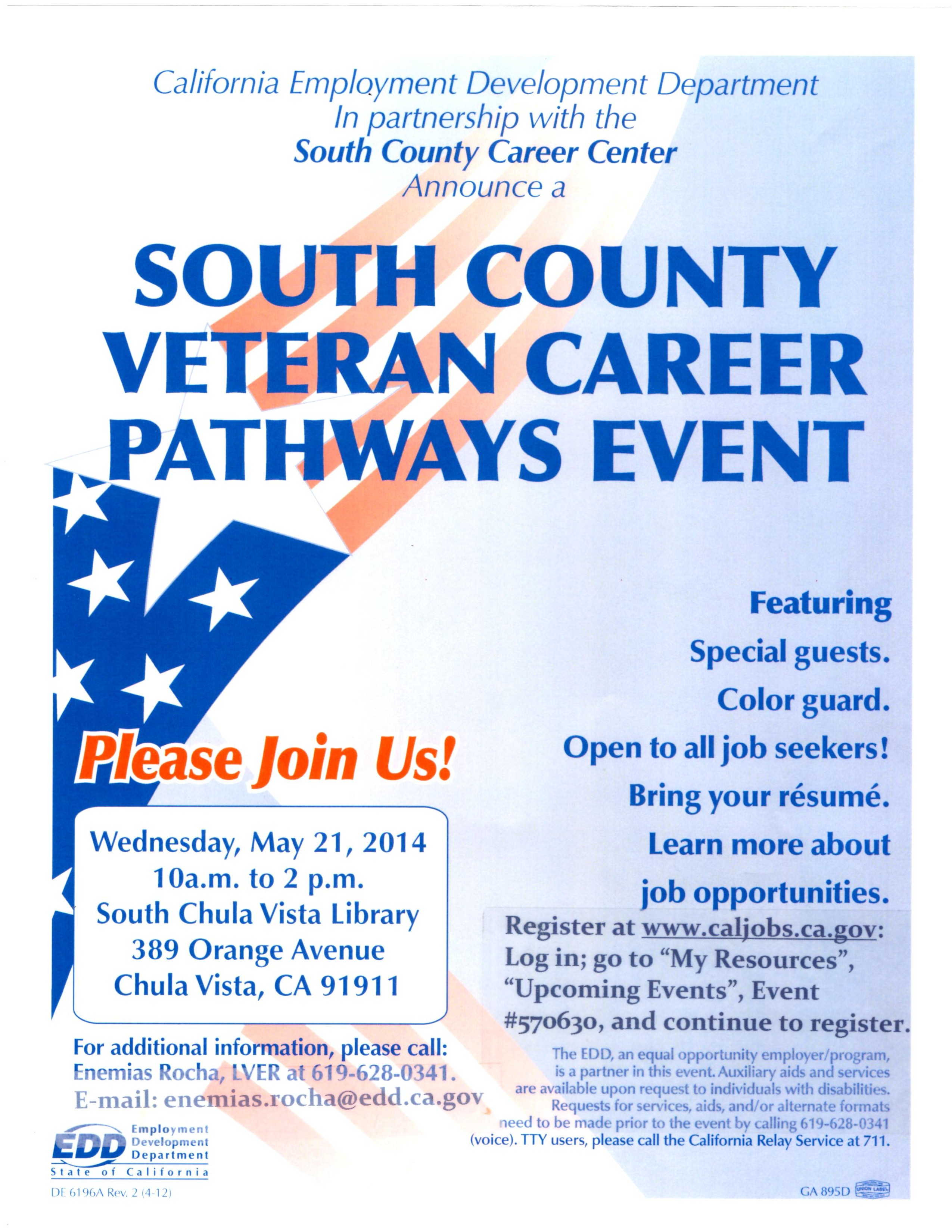 Career Event Flyer - SDMFC