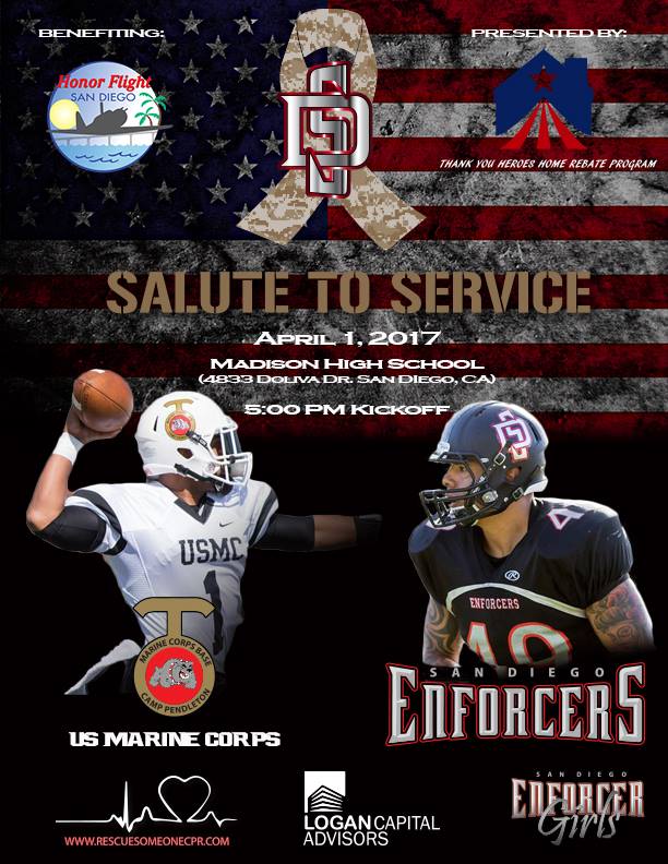 enforcer game - SDMFC